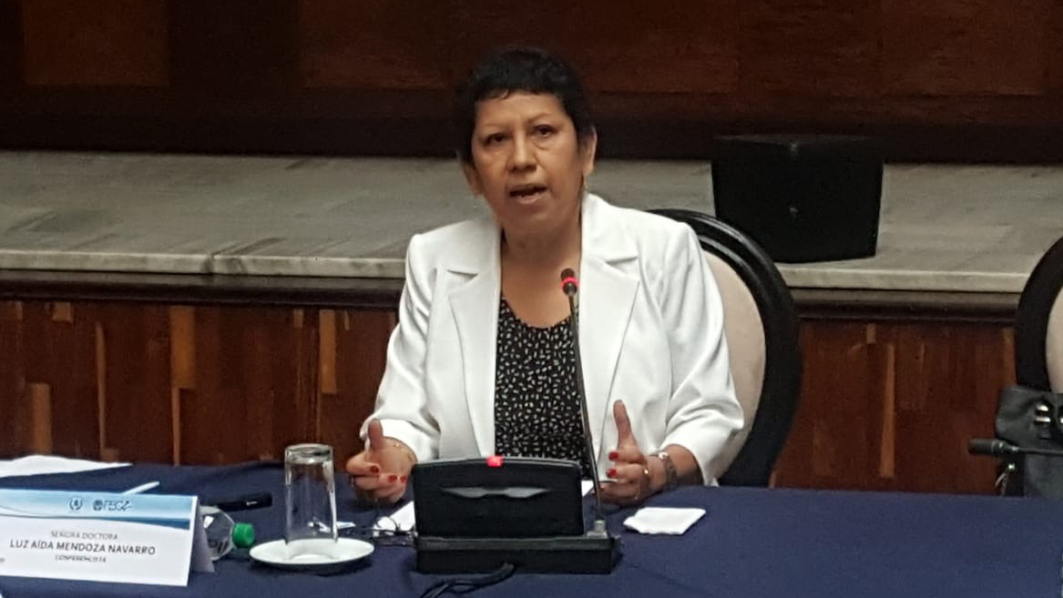 Aída Luz Mendoza Navarro - conferencia Guatemala - CampUCSS